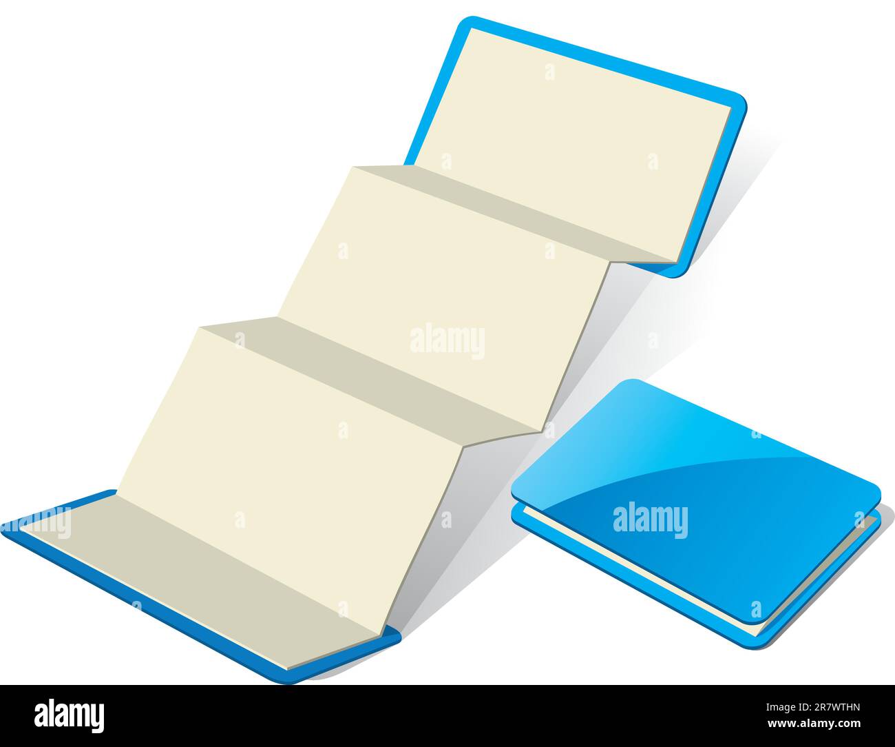 Blank Z-Card template. Vector Illustration (EPS v.8.0 Stock Vector ...