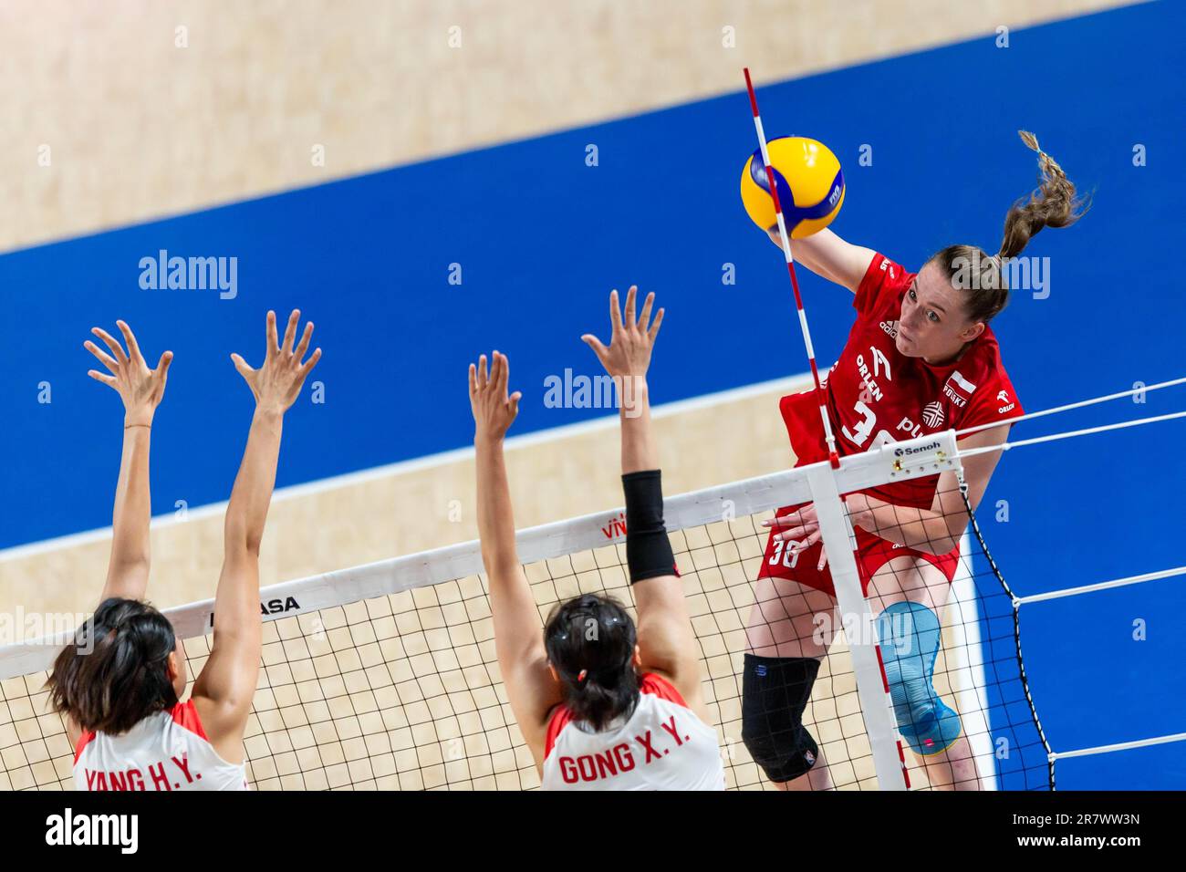 Hong Kong, Hong Kong. 17th June, 2023. Olivia Rozanski (#30) of Poland ...