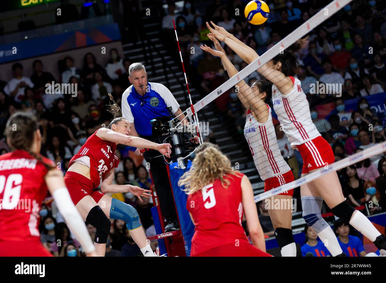 Hong Kong, Hong Kong. 17th June, 2023. Olivia Rozanski (#30) of China ...