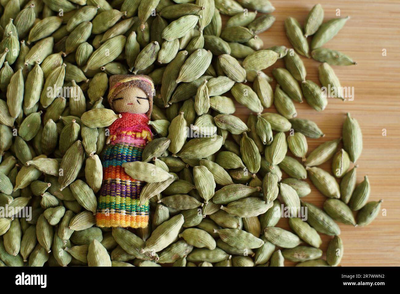 Guatemalan high quality cardamom pods Stock Photo - Alamy