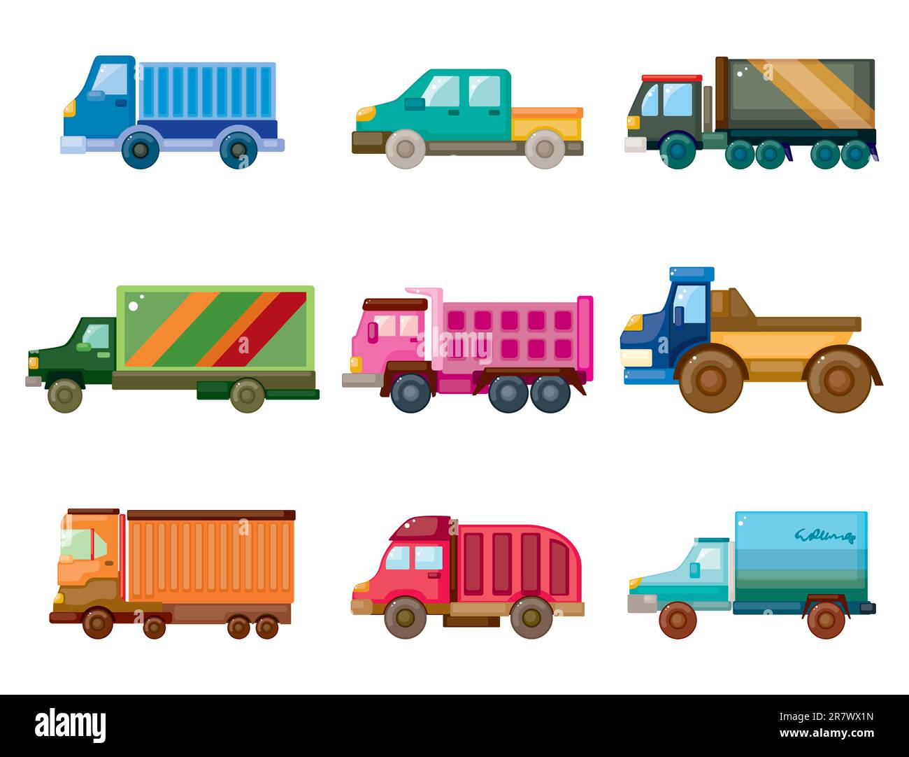 cartoon truck icon Stock Vector Image & Art - Alamy