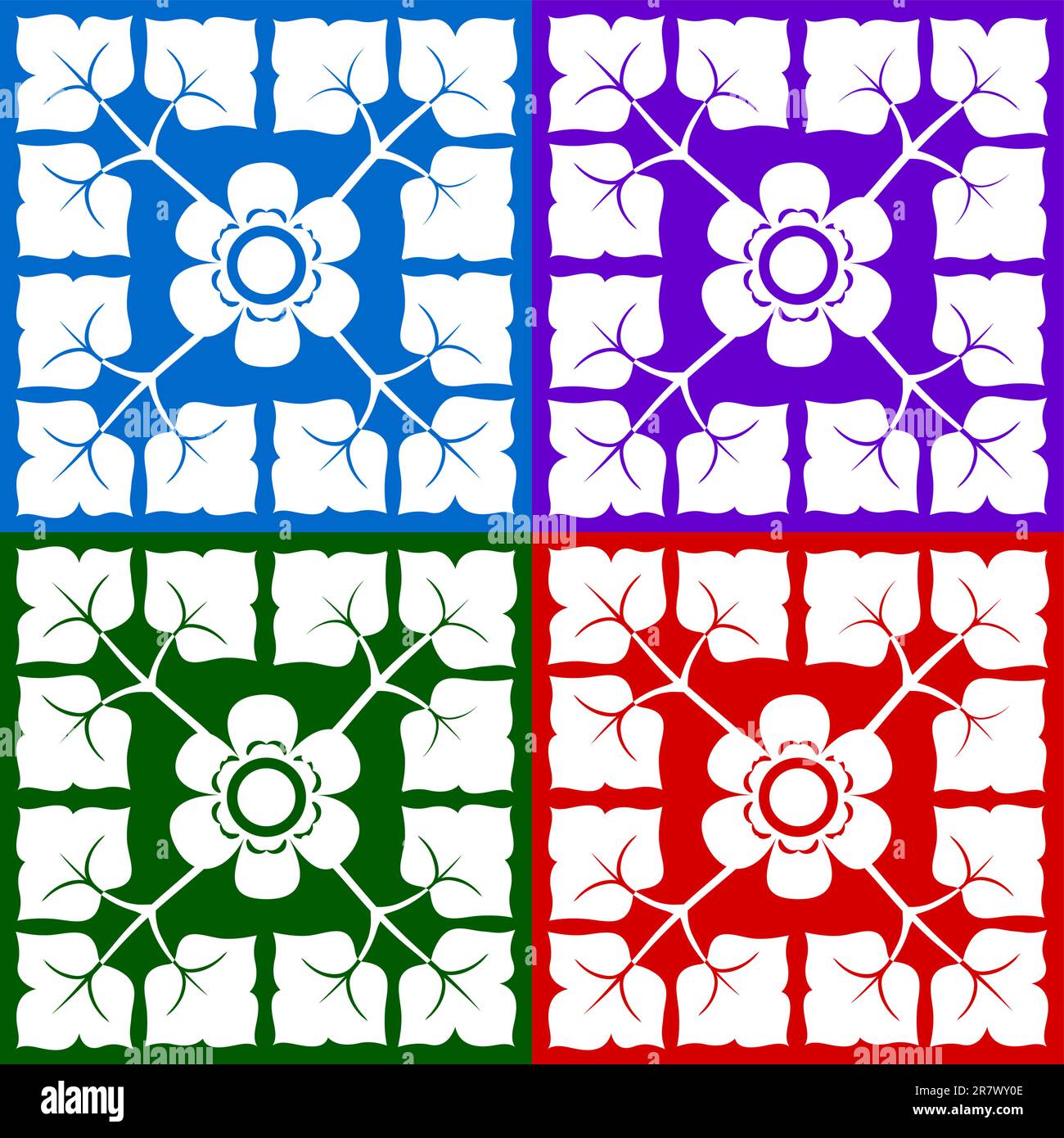 Floral colors Stock Vector Images - Alamy