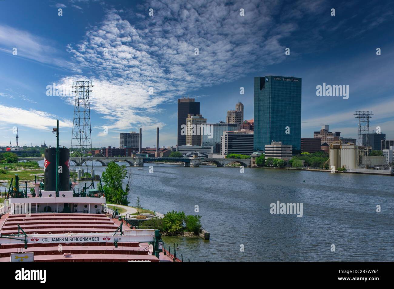 Downtown Toledo Ohio early spring 2023 Stock Photo - Alamy