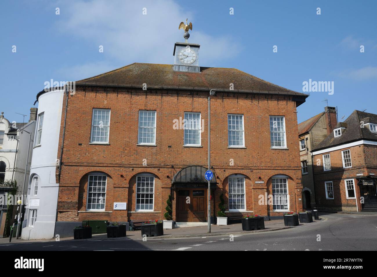 The Old Town Hall, Buckingham, Buckinghamshire Stock Photo - Alamy