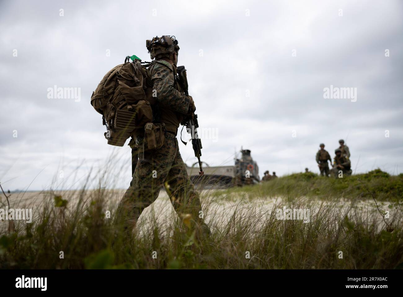 A U.S. Marine assigned to 26th Marine Expeditionary Unit (MEU), II ...