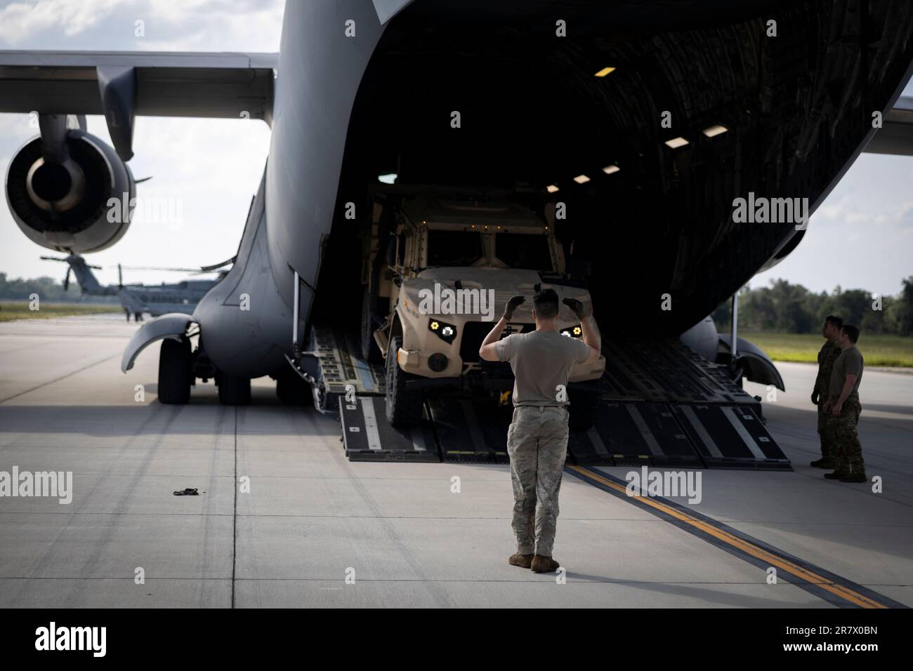 A U.S. Marine Corps Joint Light Tactical Vehicle (JLTV) assigned to 26 ...