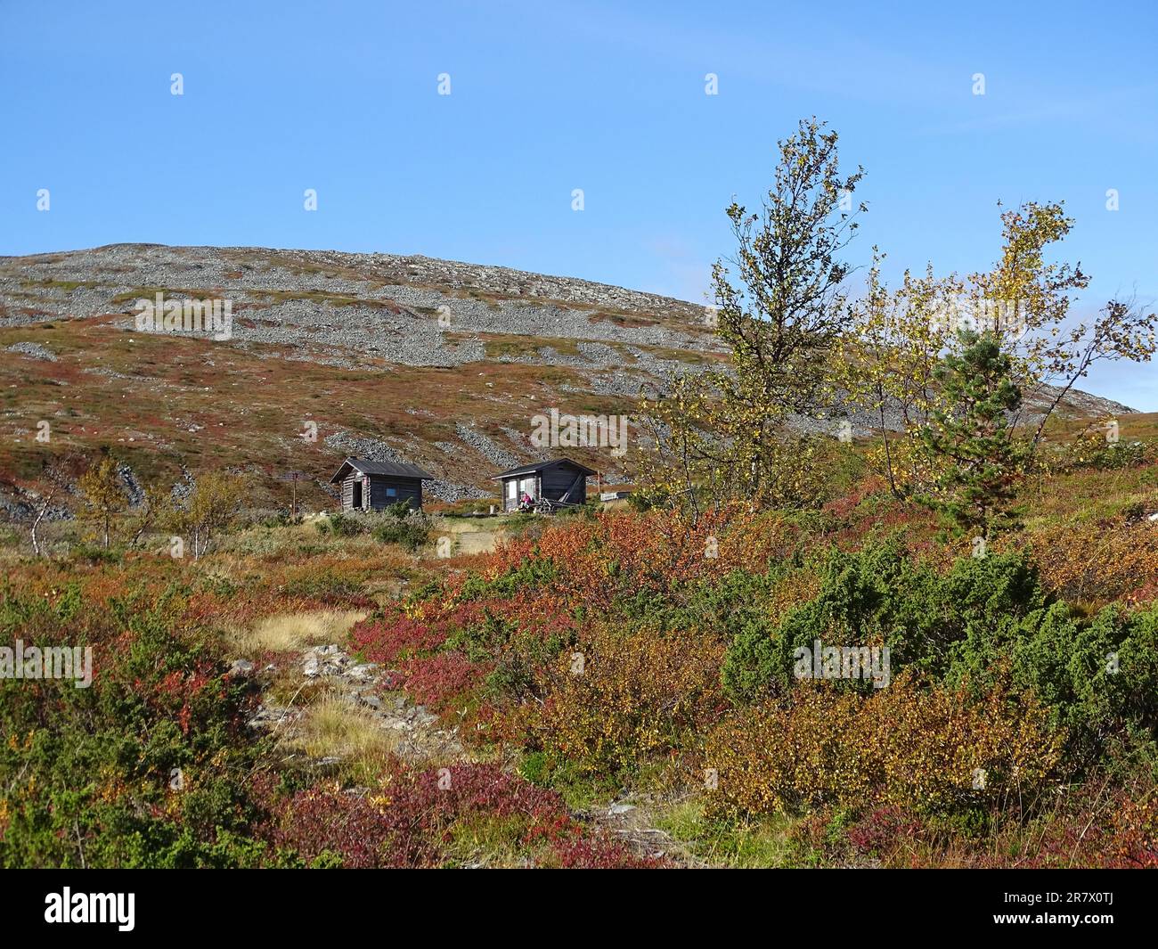 This stunning image captures a majestic view of the Pallastunturi ...