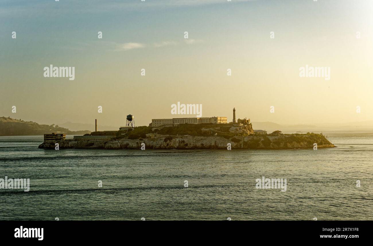 SAN FRANCISCO, CALIFORNIA - April 25, 2023: Alcatraz was a maximum ...