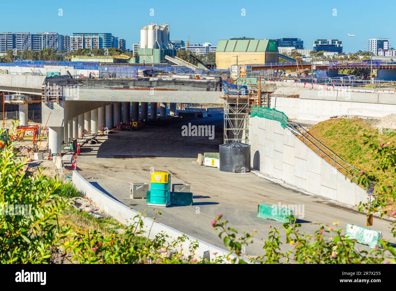 Construction of the 'Sydney Gateway' project in Sydney, Australia ...