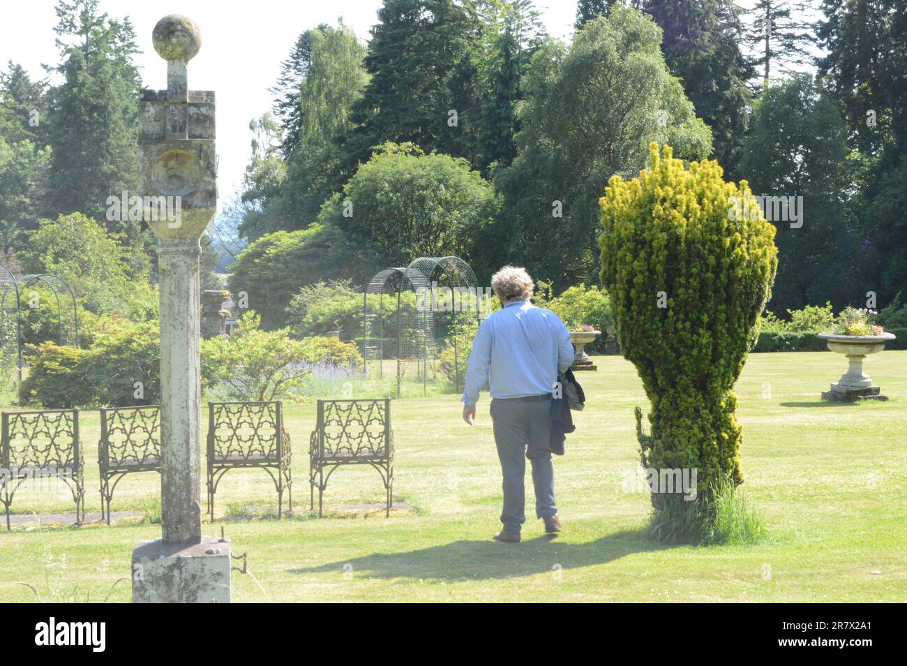 Abercairny Gardens Crieff Perthshire June 2023 Stock Photo - Alamy