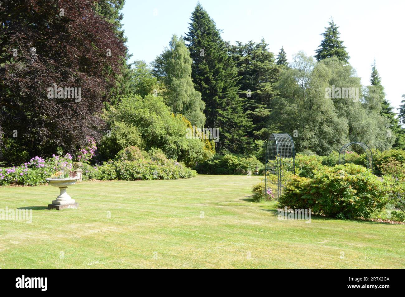 Abercairny Gardens Crieff Perthshire June 2023 Stock Photo - Alamy