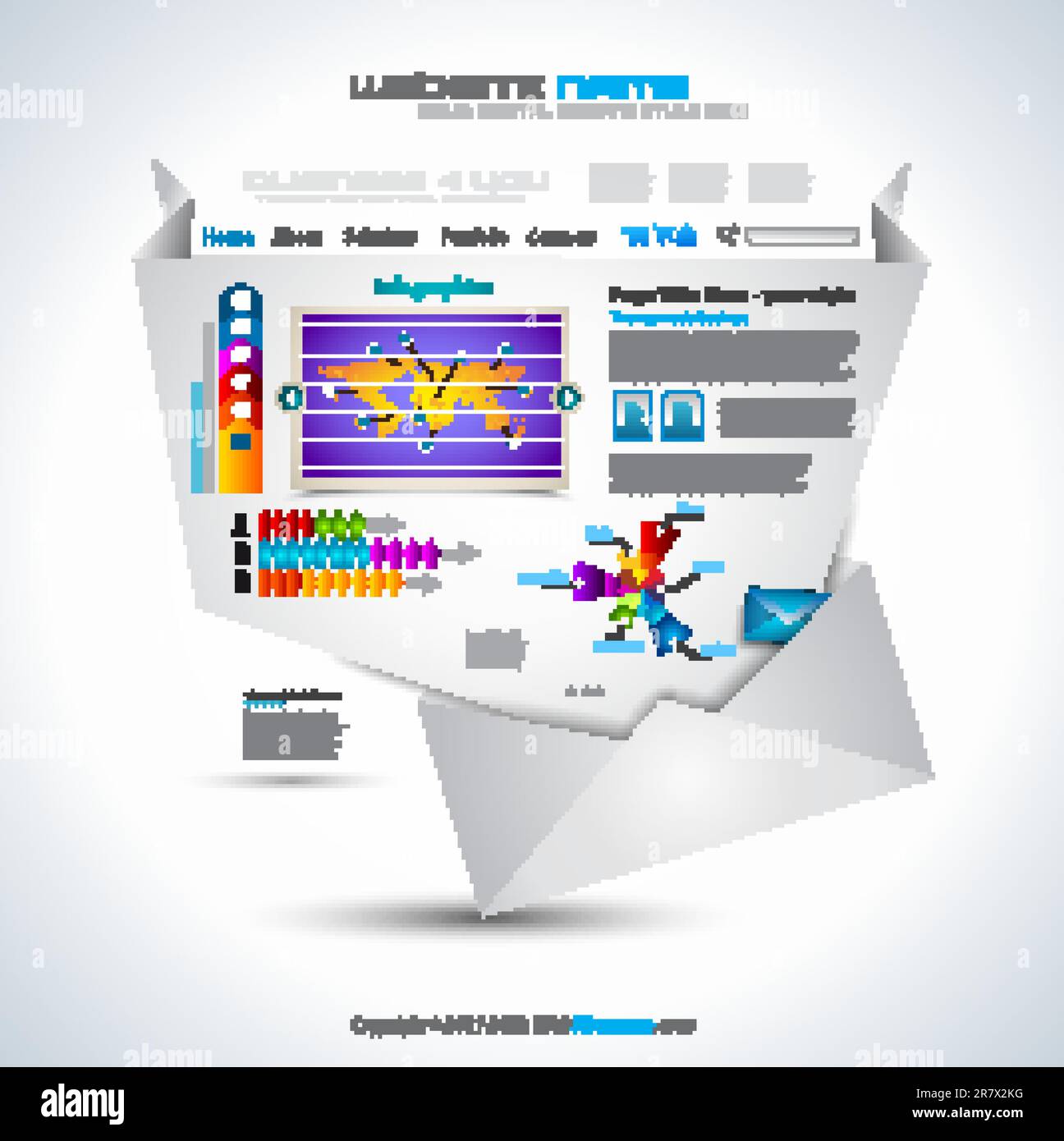 Complex Origami Website - Elegant Design for Business Presentations ...