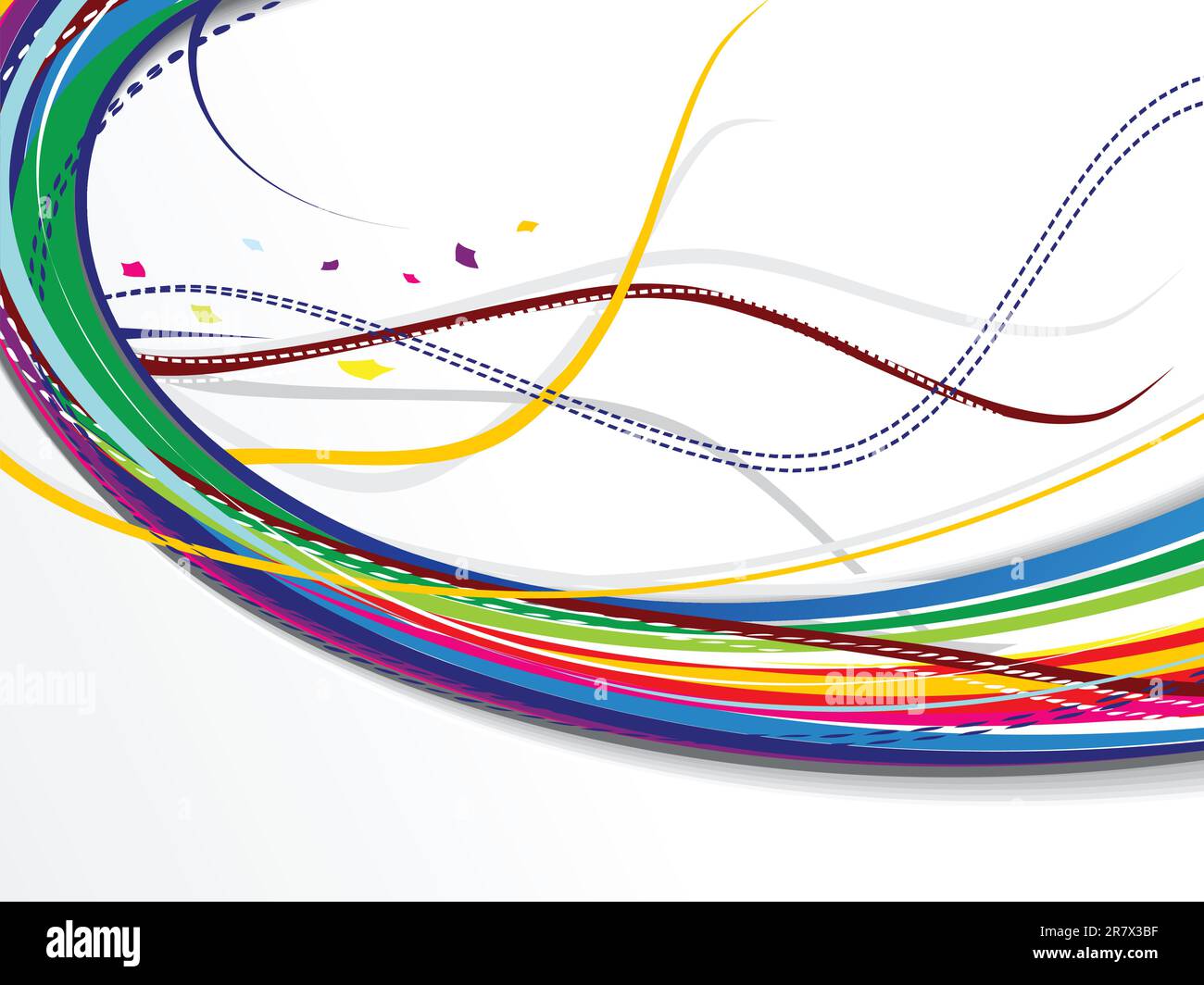 abstract colorful web background vector illustration Stock Vector Image ...