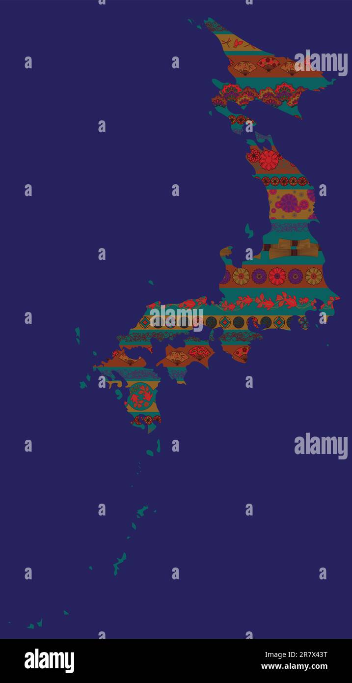 Japan traditional elements line Stock Vector Images - Alamy