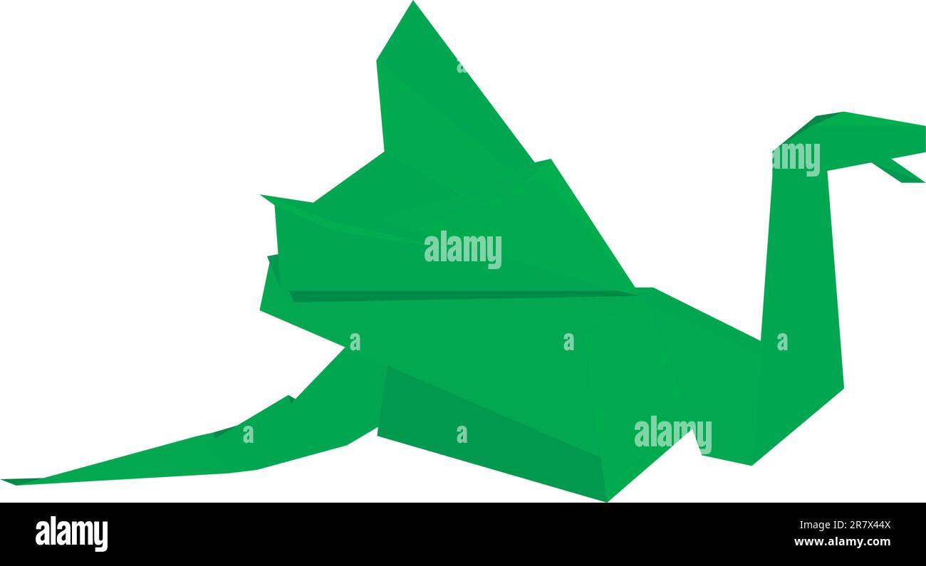 Origami chinese dragon hi-res stock photography and images - Alamy