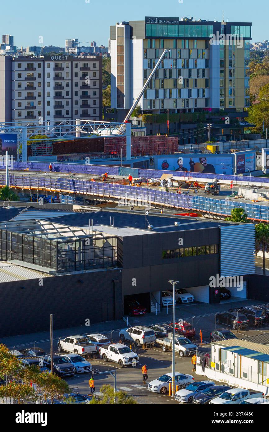 Construction of the 'Sydney Gateway' project in Sydney, Australia ...