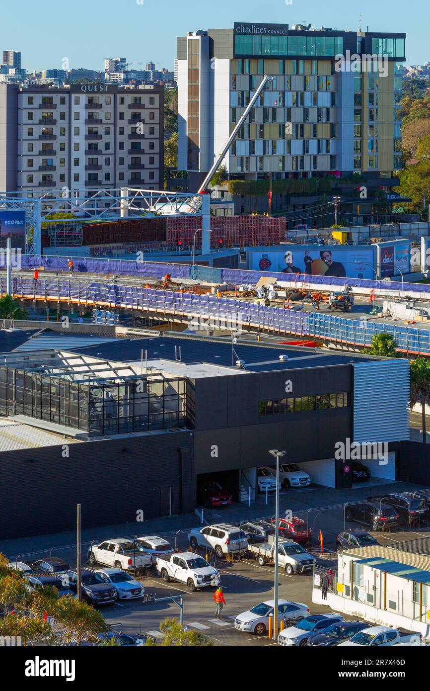 Construction of the 'Sydney Gateway' project in Sydney, Australia ...