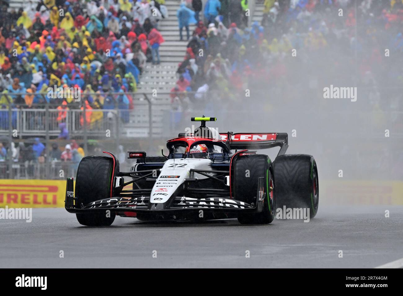 22 TSUNODA Yuki (jap), Scuderia AlphaTauri AT04, action during the Formula 1 Pirelli Grand Prix ...