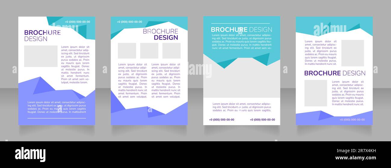 Campus event for college students blank brochure layout design Stock ...