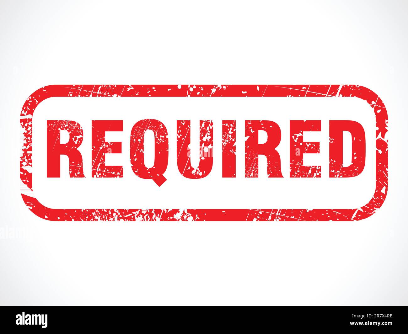 abstract red required grungy stamp vector illustration Stock Vector ... abstract red required grungy stamp vector illustration Stock Vector ...