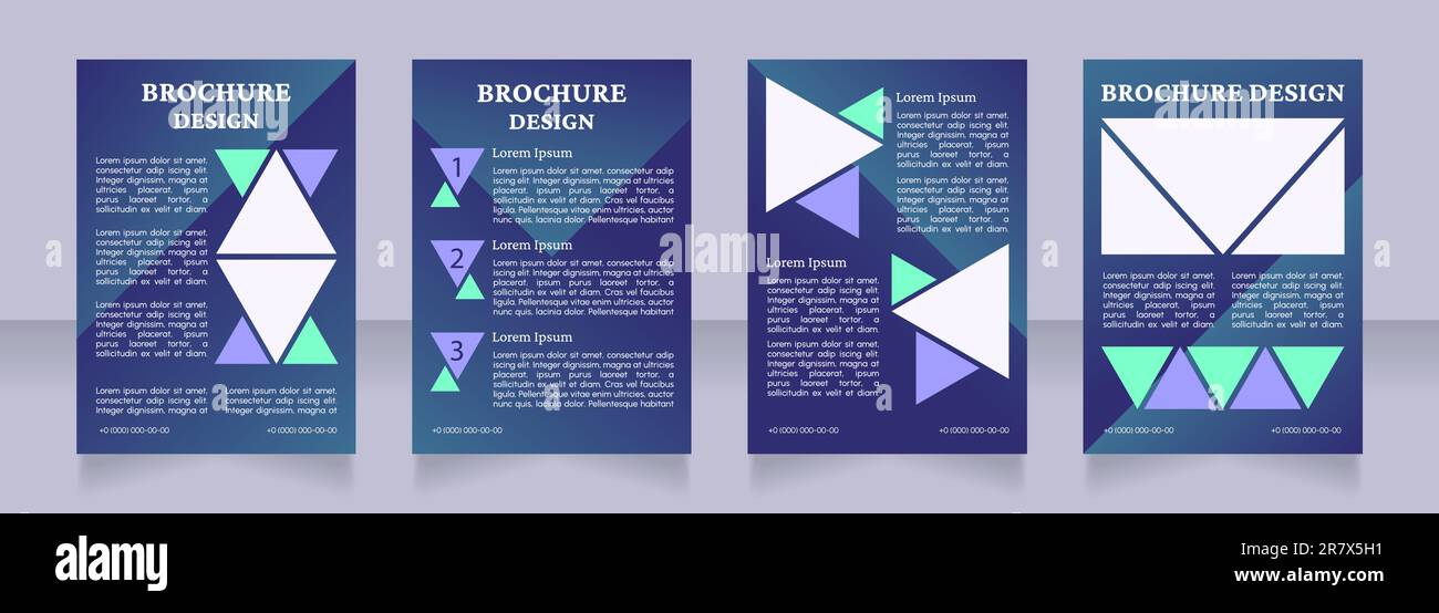 Doctors clinic promotional blank brochure layout design Stock Vector ...