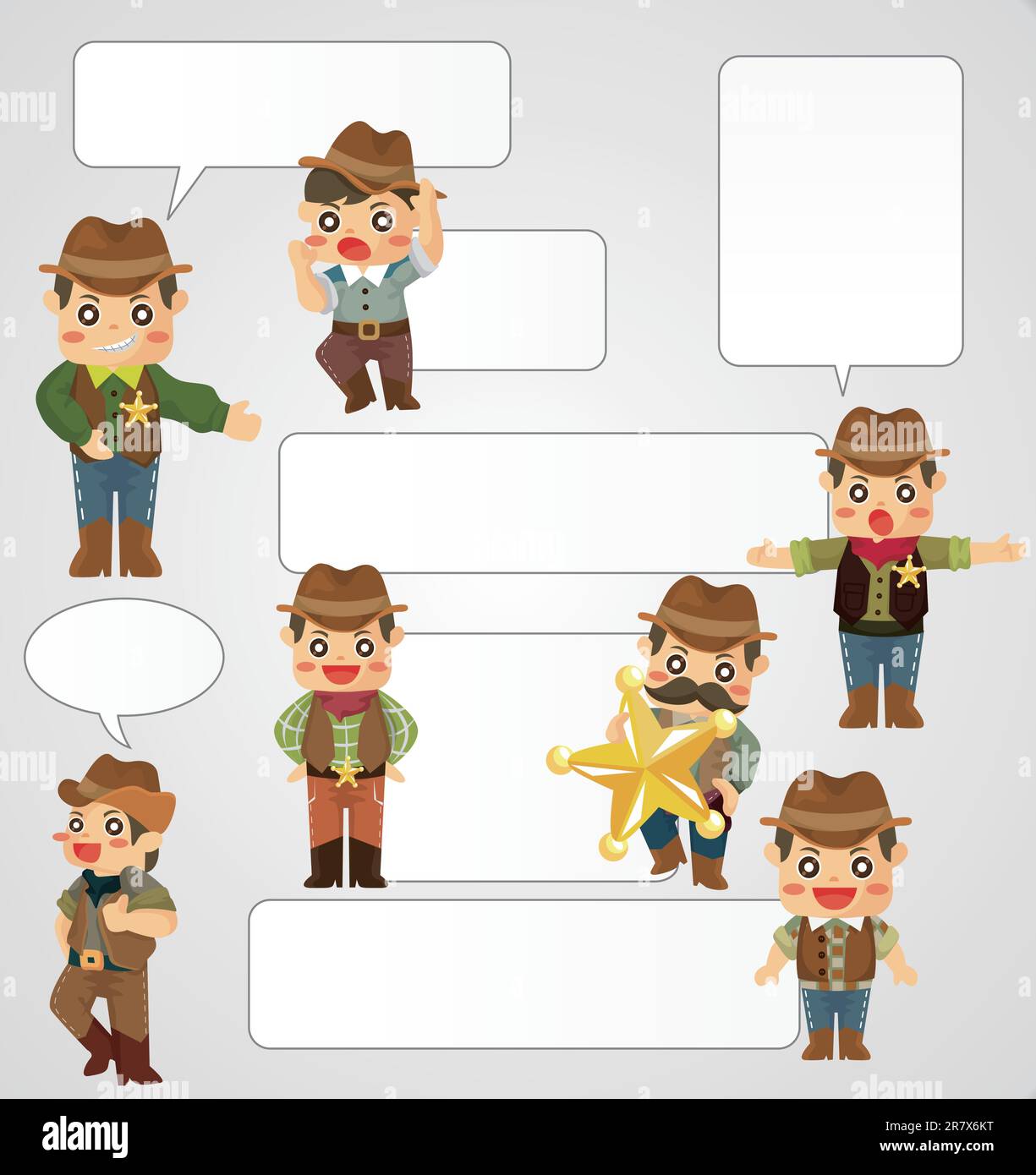 Cowboy greeting hi-res stock photography and images - Alamy