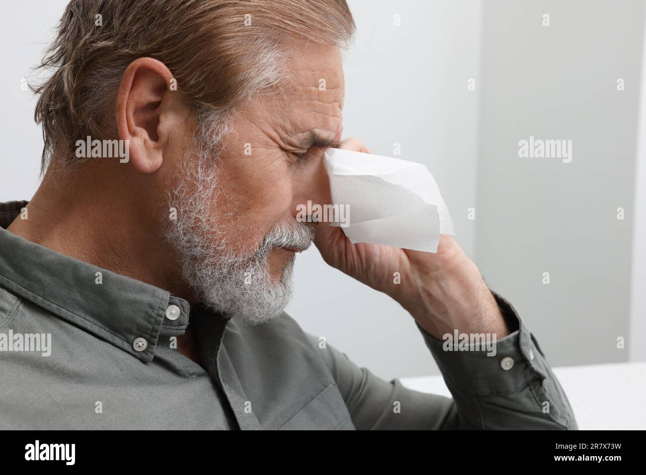 Wiping tears hi-res stock photography and images - Alamy