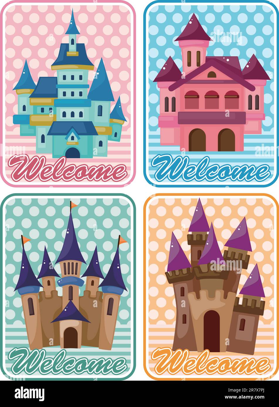 Holiday cartoon dream Cut Out Stock Images & Pictures - Alamy