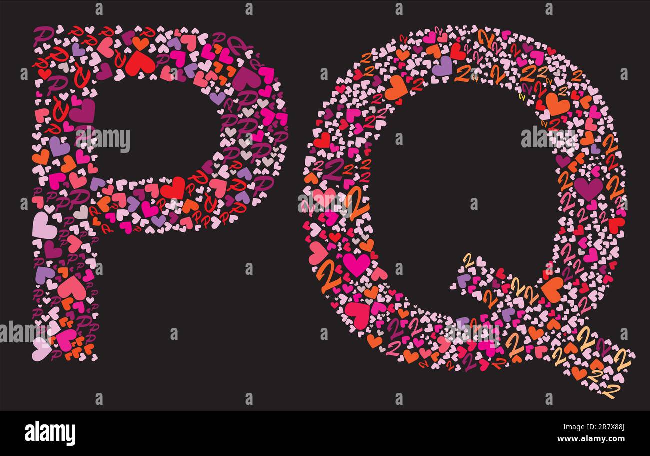 Large letter p Stock Vector Images - Alamy