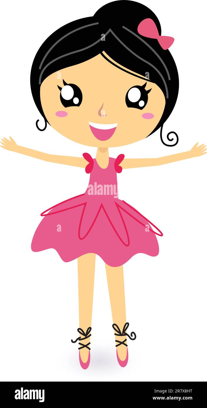 Modern cute ballet dance Stock Vector Images - Alamy