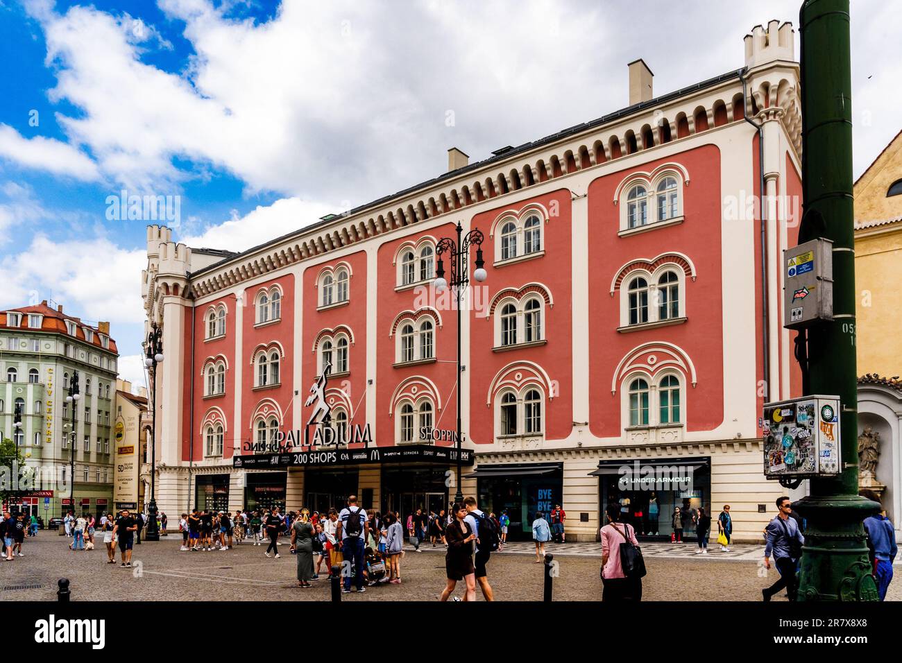 Shopping prague center palladium hi-res stock photography and images ...