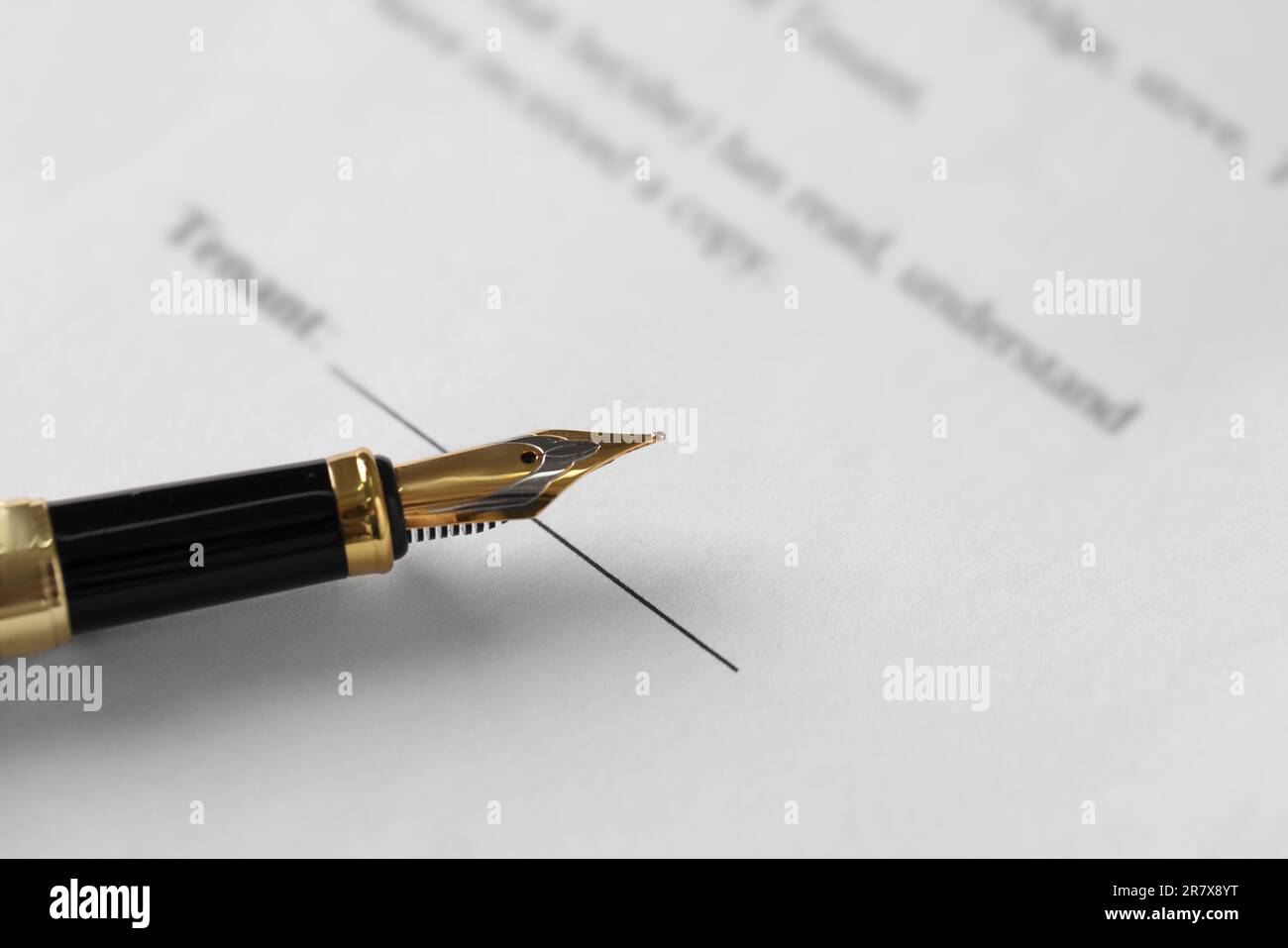 Place of signature hi-res stock photography and images - Alamy