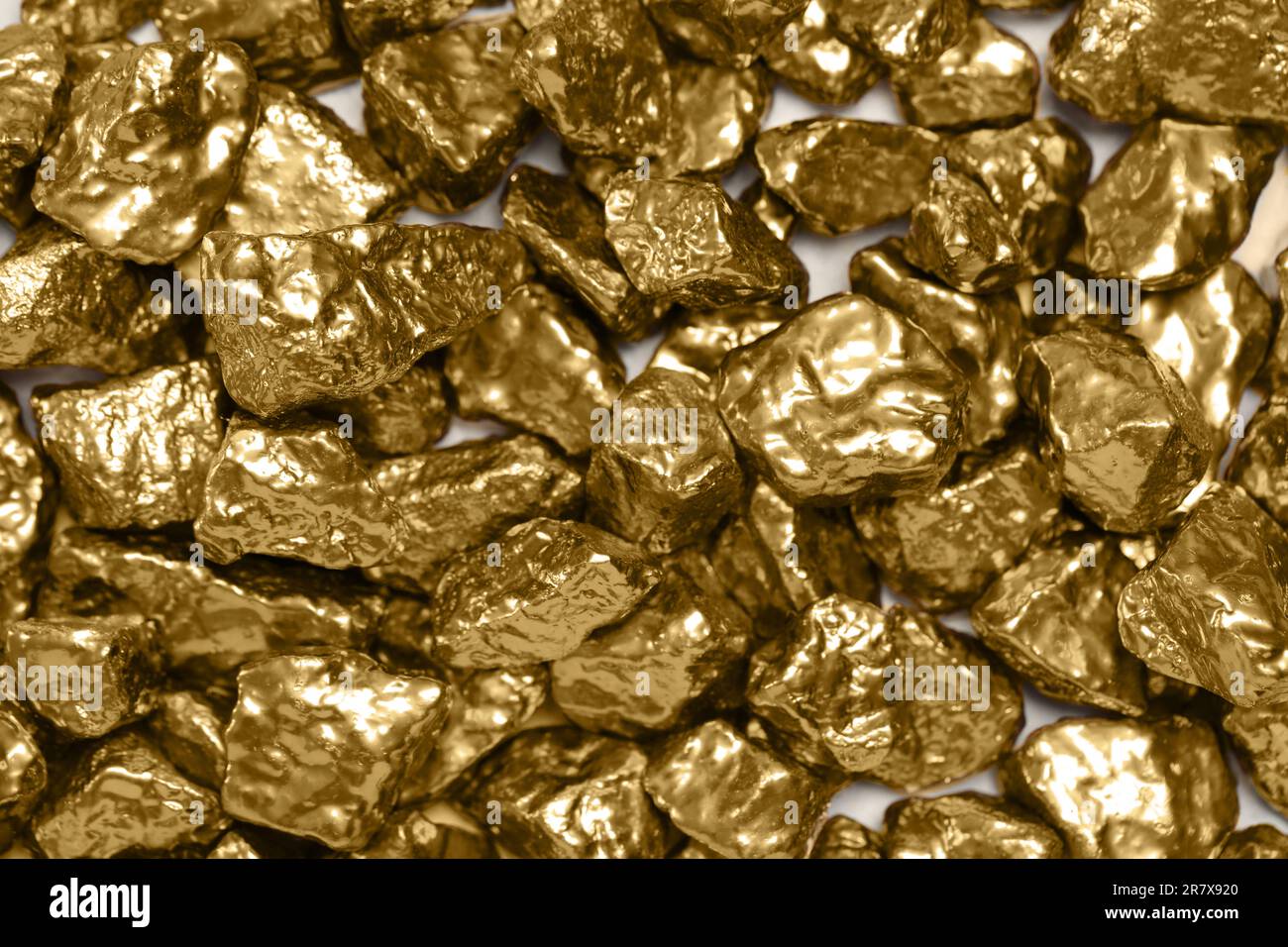 Gold metal lumps hi-res stock photography and images - Alamy