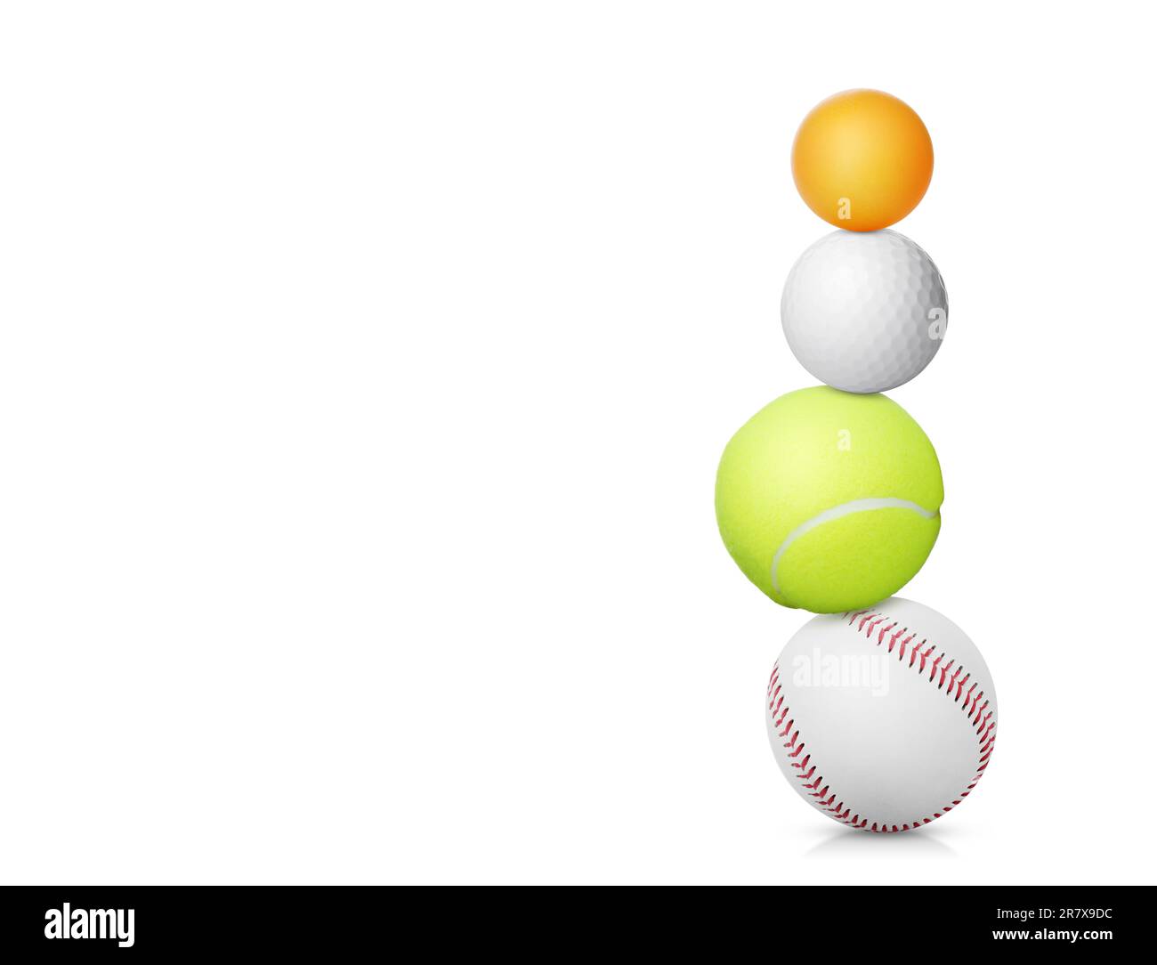 Stacked tennis balls hi-res stock photography and images - Alamy