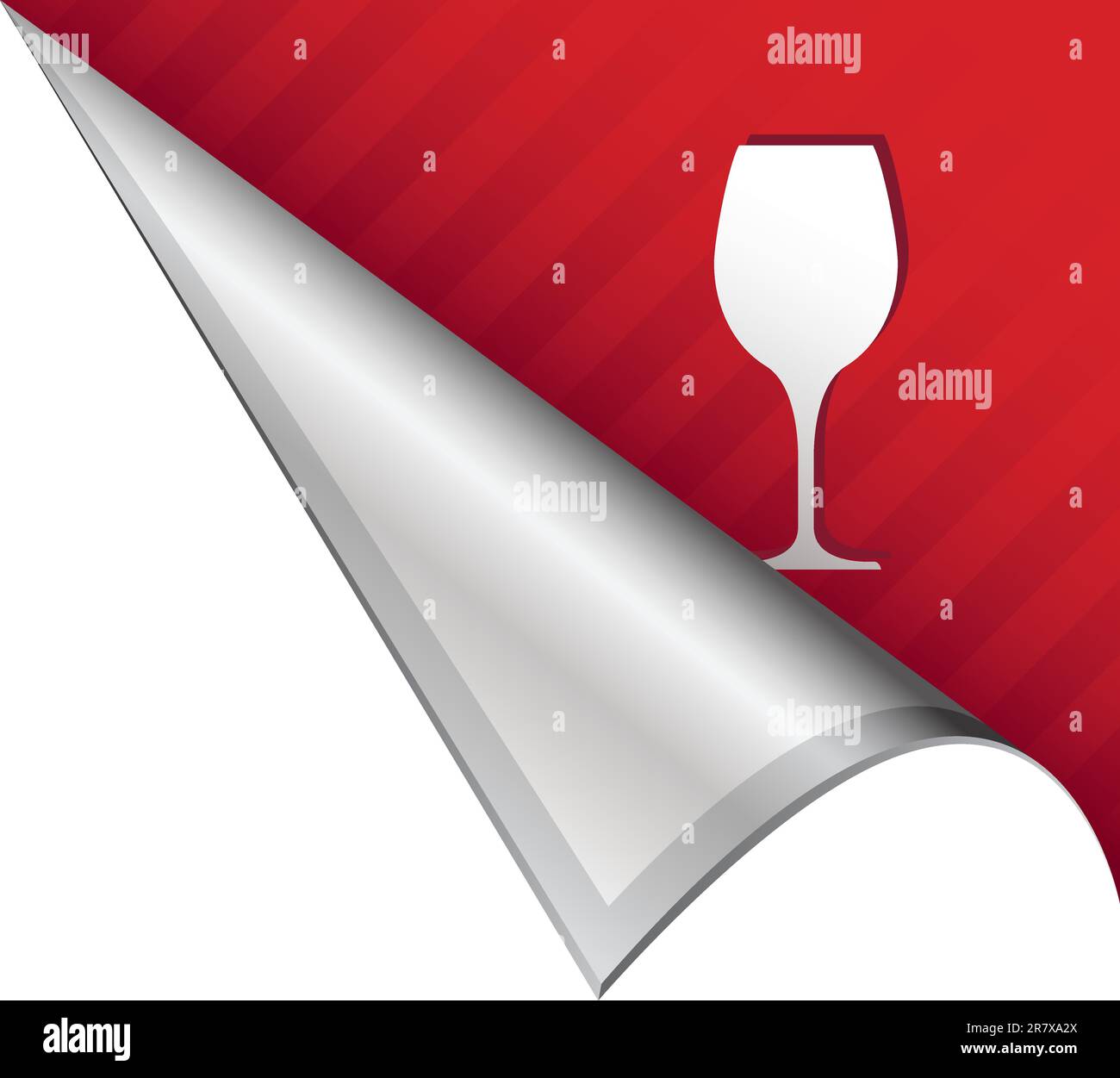 Sign advertising wine on Stock Vector Images - Alamy