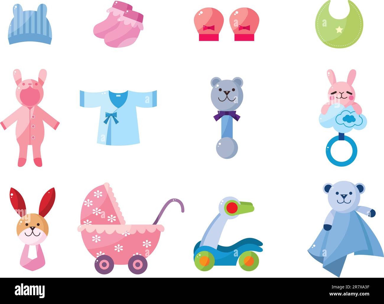 cartoon baby good icon set Stock Vector Image & Art - Alamy