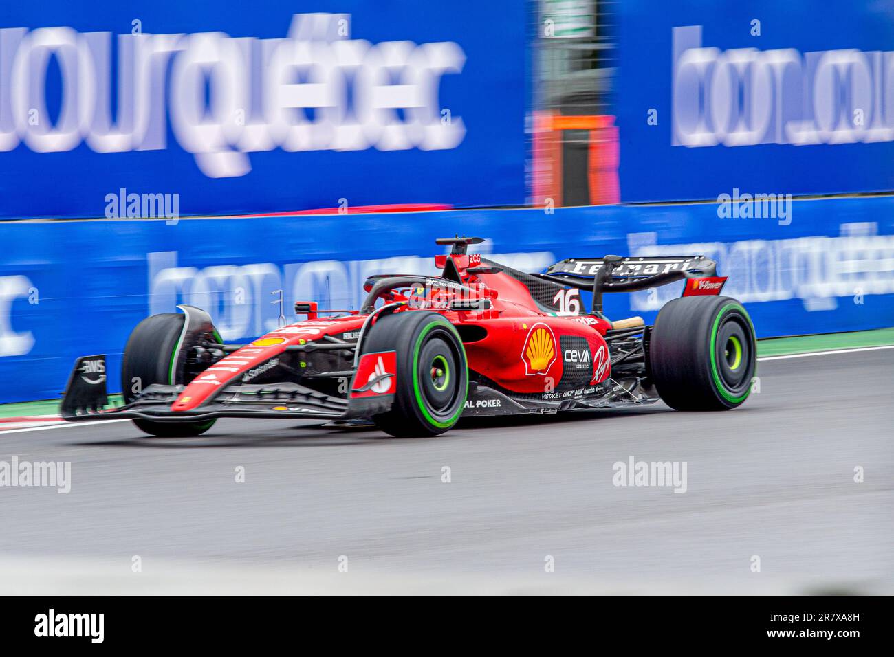 Charles Leclerc (MON) Ferrari F1-23.during Qualify session on Saturday ...