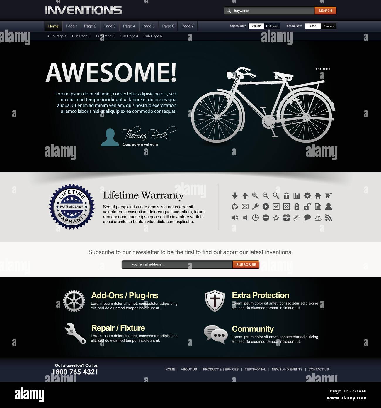 Web design software technology layout Stock Vector Images - Alamy