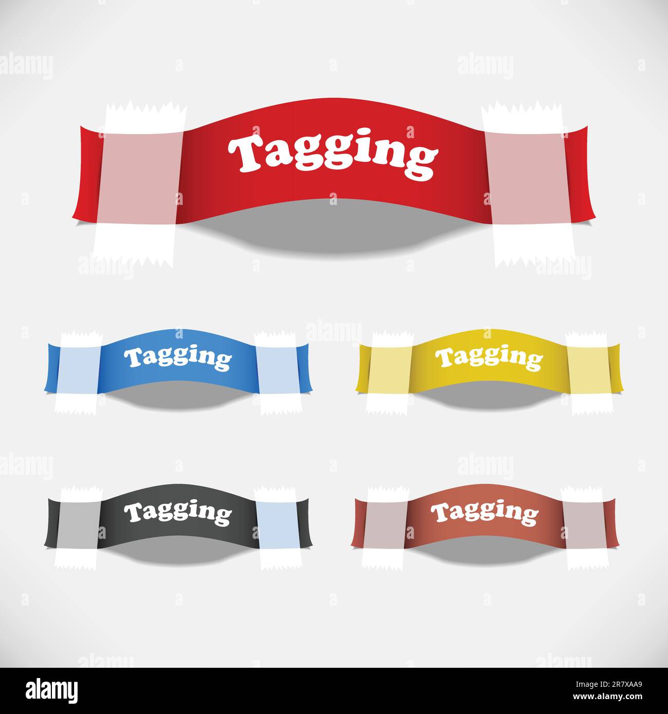 Store tape Stock Vector Images - Alamy