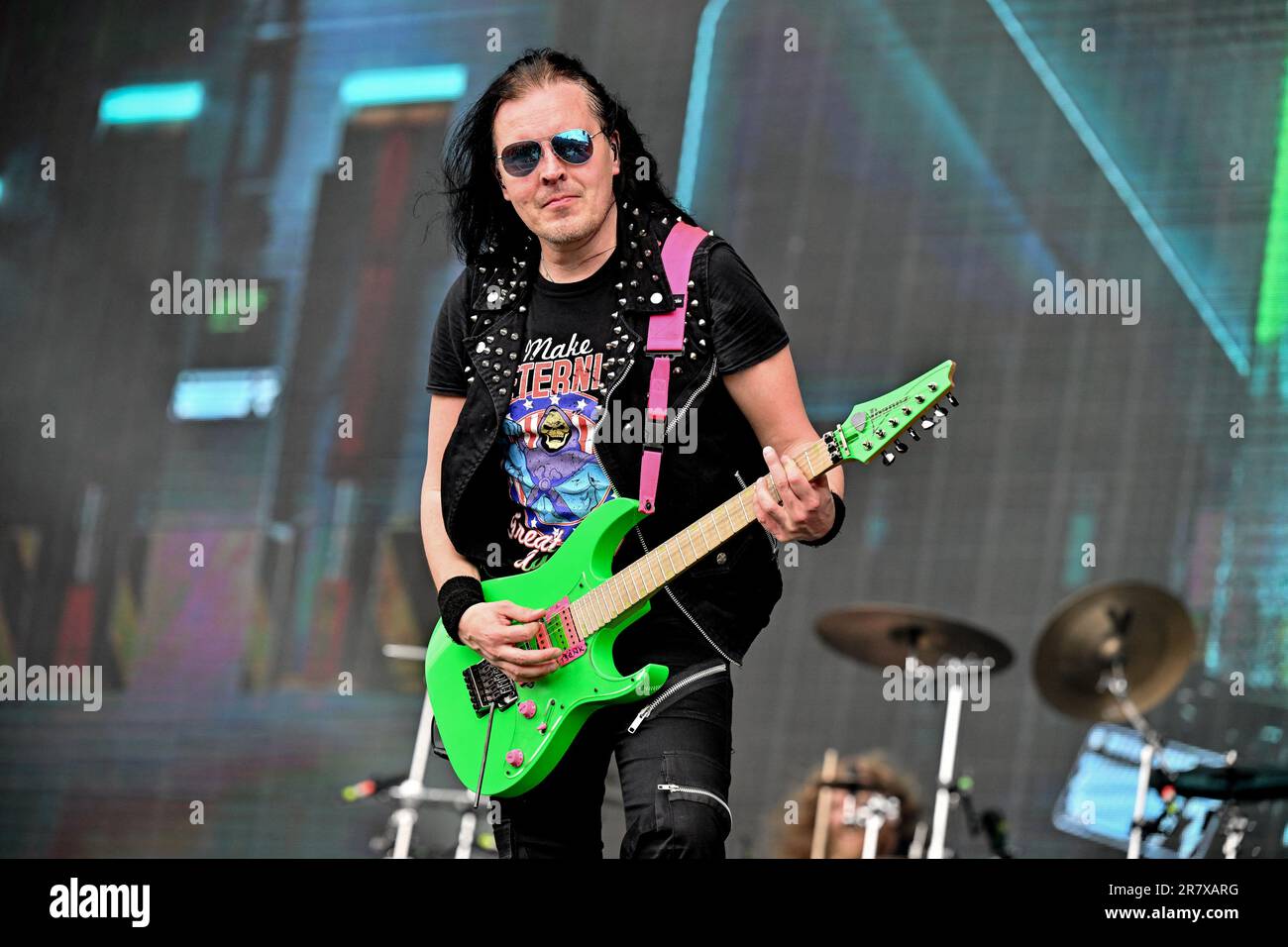 Clisson, France. 17th June, 2023. Beast In Black performing live on ...