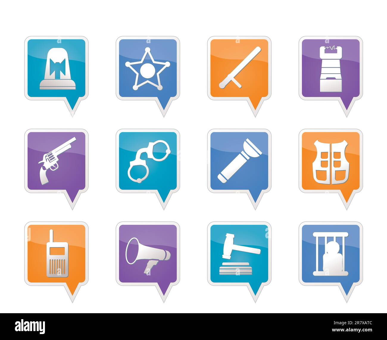 Police business handcuff Stock Vector Images - Alamy