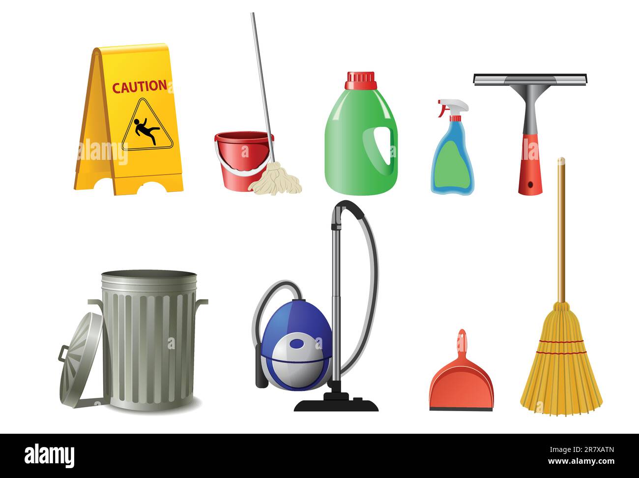 Cleaning equip Stock Vector Images - Alamy