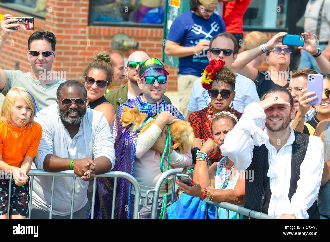 2023 coney island mermaid parade hi-res stock photography and images ...