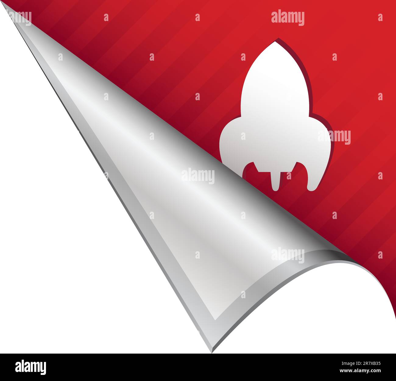 Corner rocket Stock Vector Images - Alamy