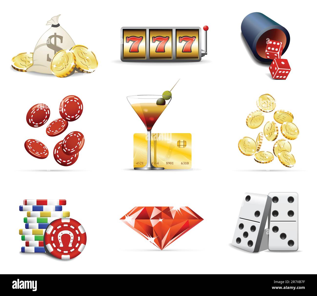 Live roulette casino Stock Vector Images - Alamy