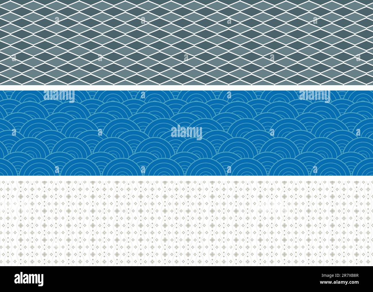 Three geometric patterns hi-res stock photography and images - Alamy