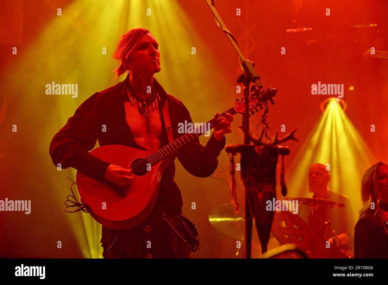 Clisson, France. 17th June, 2023. Faun performing live on stage during ...