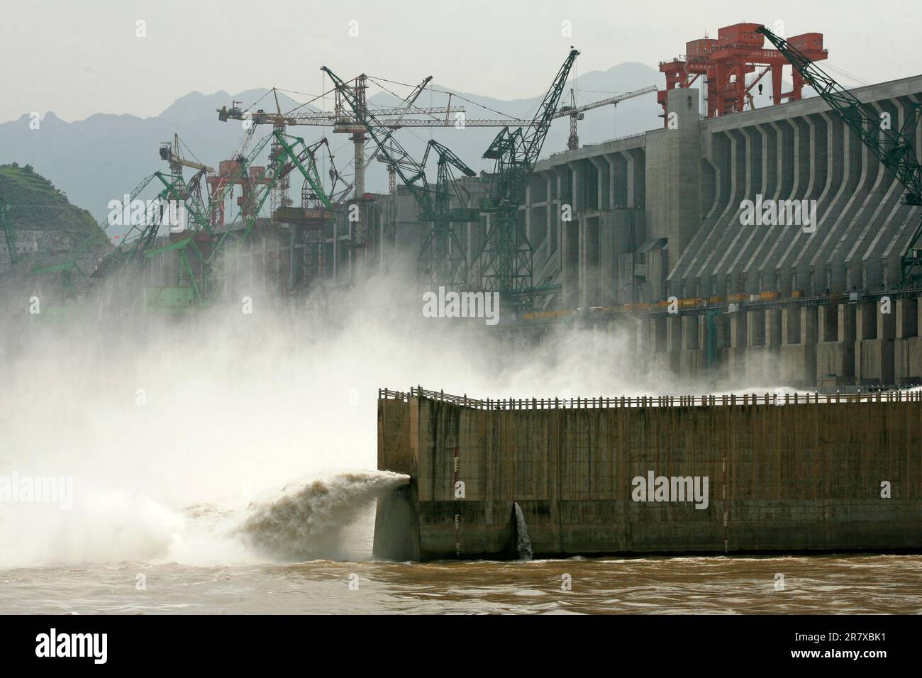 Water flows through hydroelectric station hi-res stock photography and ...