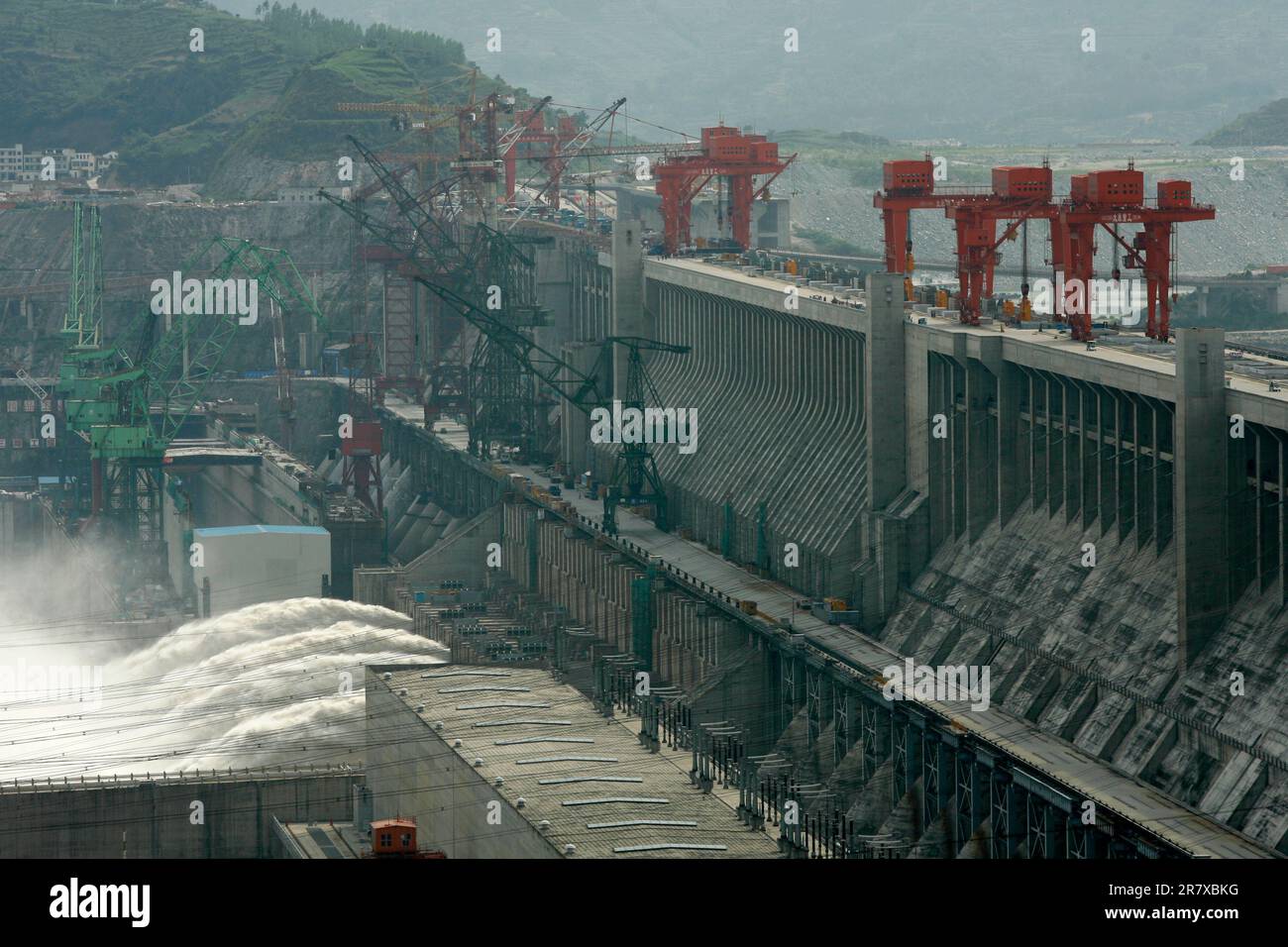 Water flows through hydroelectric station hi-res stock photography and ...
