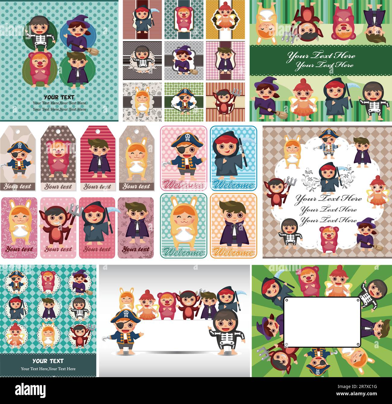 Dance party banner girl Stock Vector Images - Alamy